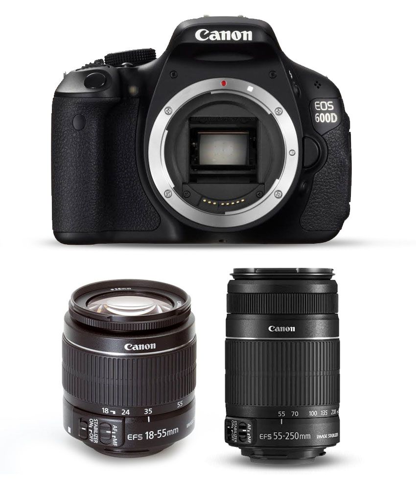 Canon EOS 600D With 18 55mm 55 250mm Lens Price Review Specs Buy Canon EOS 600D With 18 55mm 55 250mm Lens Price Review Specs Buy
