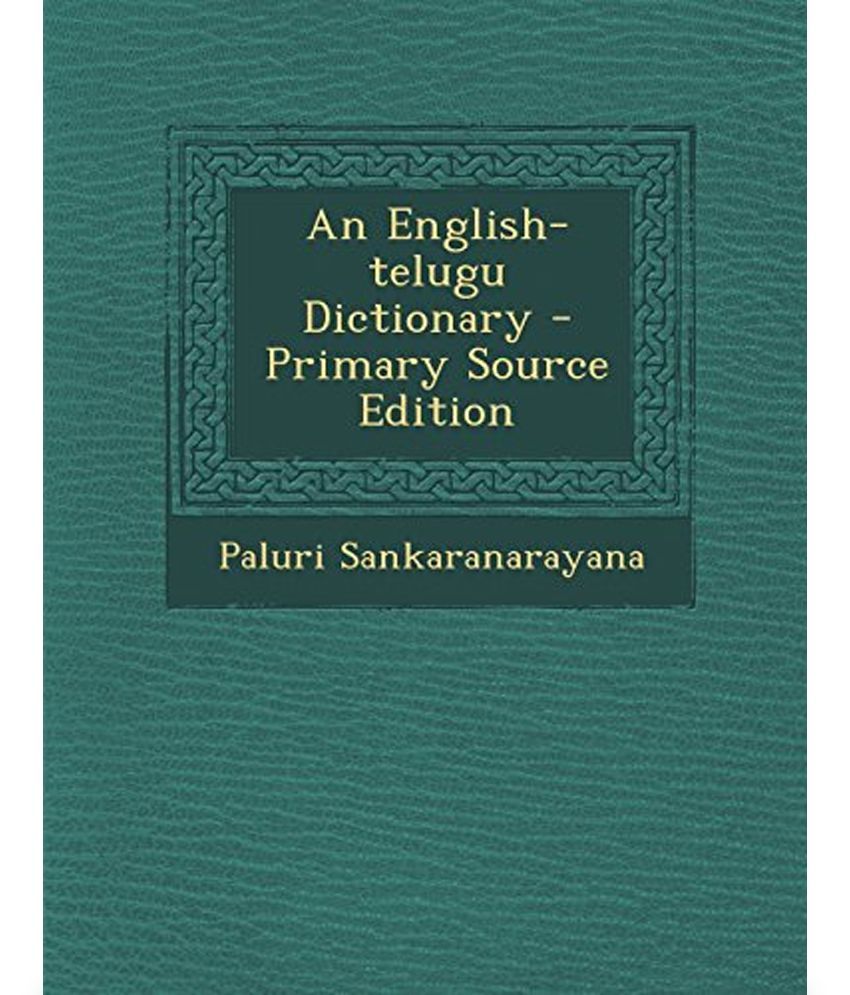 An English Telugu Dictionary Available At SnapDeal For Rs 3657 an-english-telugu-dictionary-available-at-snapdeal-for-rs-3657