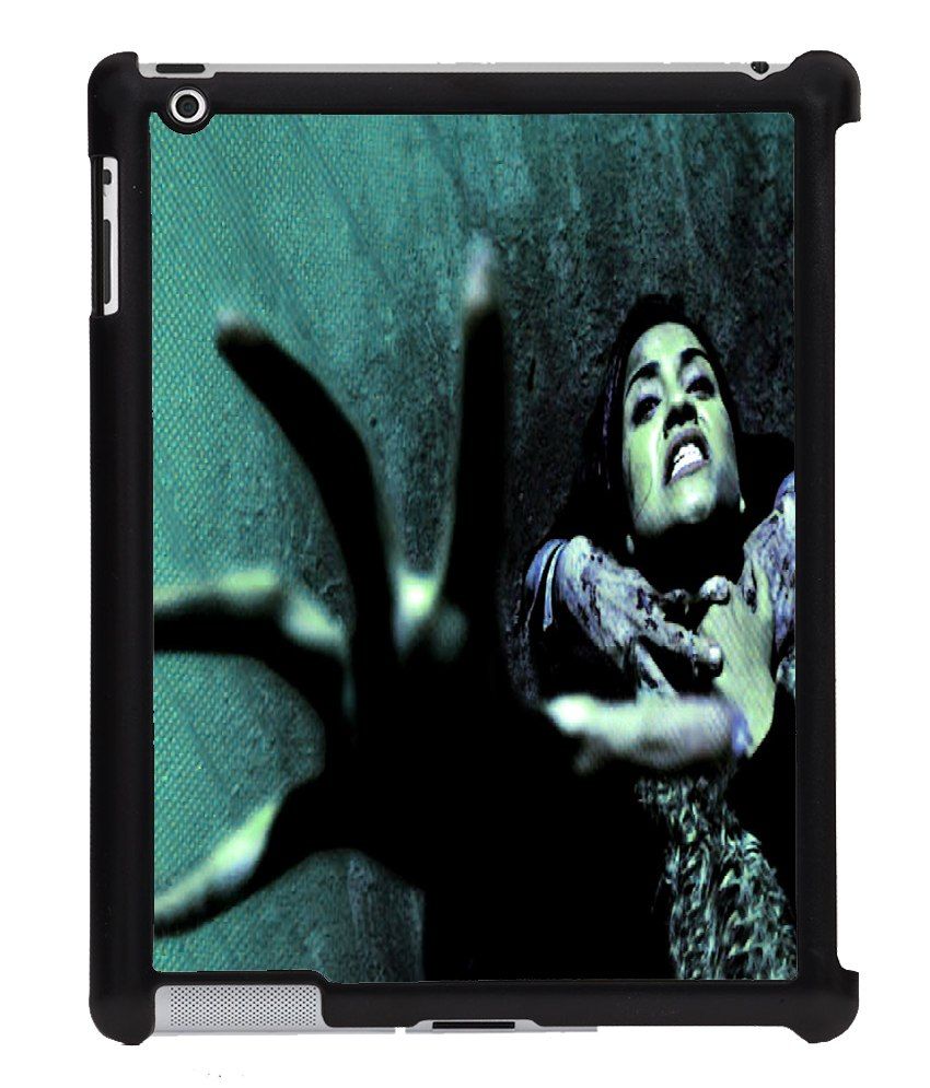 Fuson Premium Designer Semi Metallic Scary Girl Back Cover Case for ...