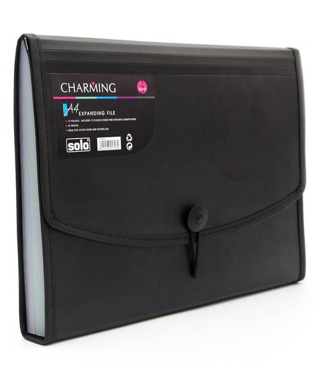 Solo Abs Plastic Expanding File Ex802 - Black: Buy Online at Best Price ... Solo Abs Plastic Expanding File Ex802 - Black: Buy Online at Best Price ...
