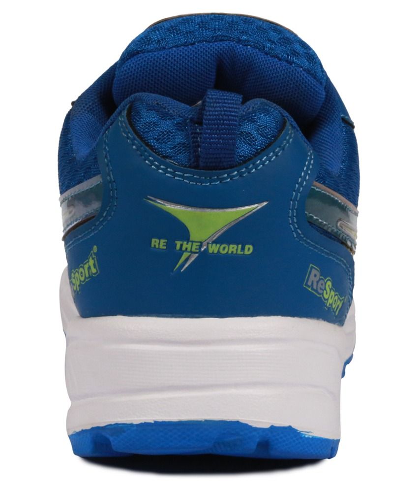 Resport Blue Sports Shoes - Buy Resport Blue Sports Shoes Online at ...