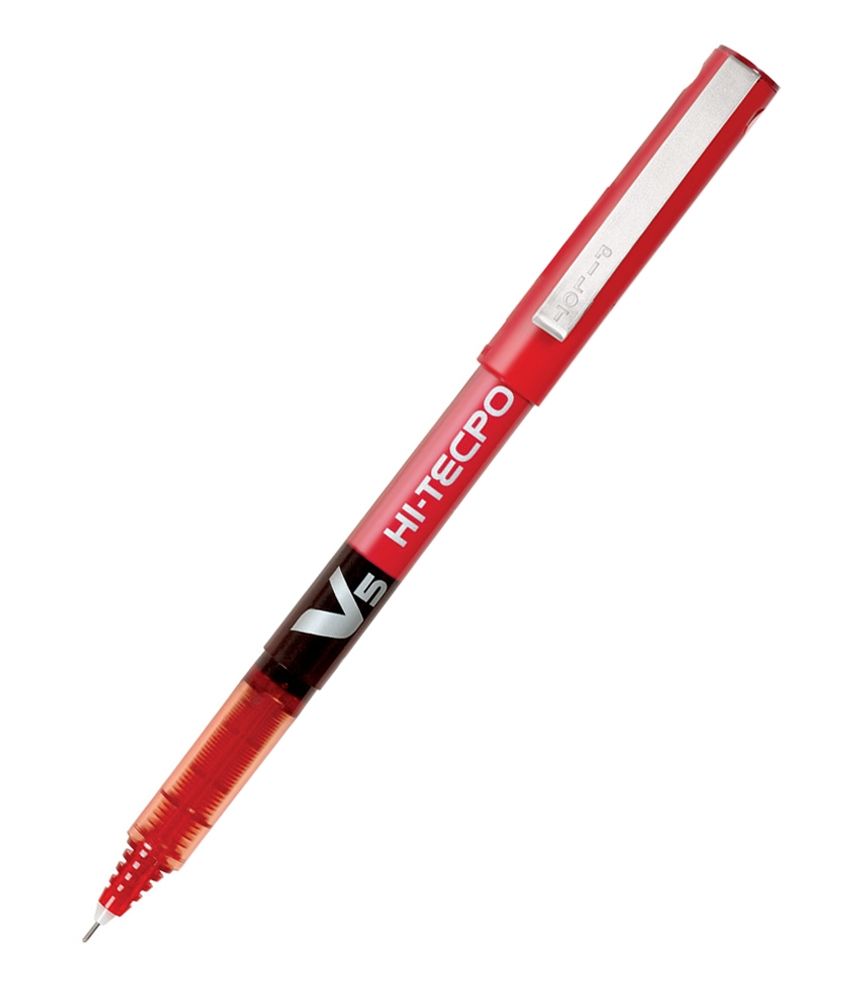 Pilot V5 Red Pen Pack Of 12 Buy Online At Best Price In India Snapdeal