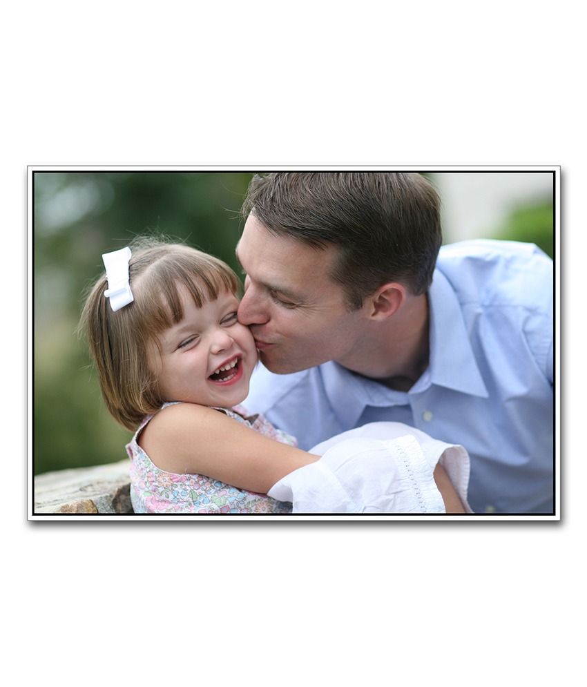 Artifa Cute Ba Girl With Father Fabulous Poster: Buy Artifa Cute Ba ...