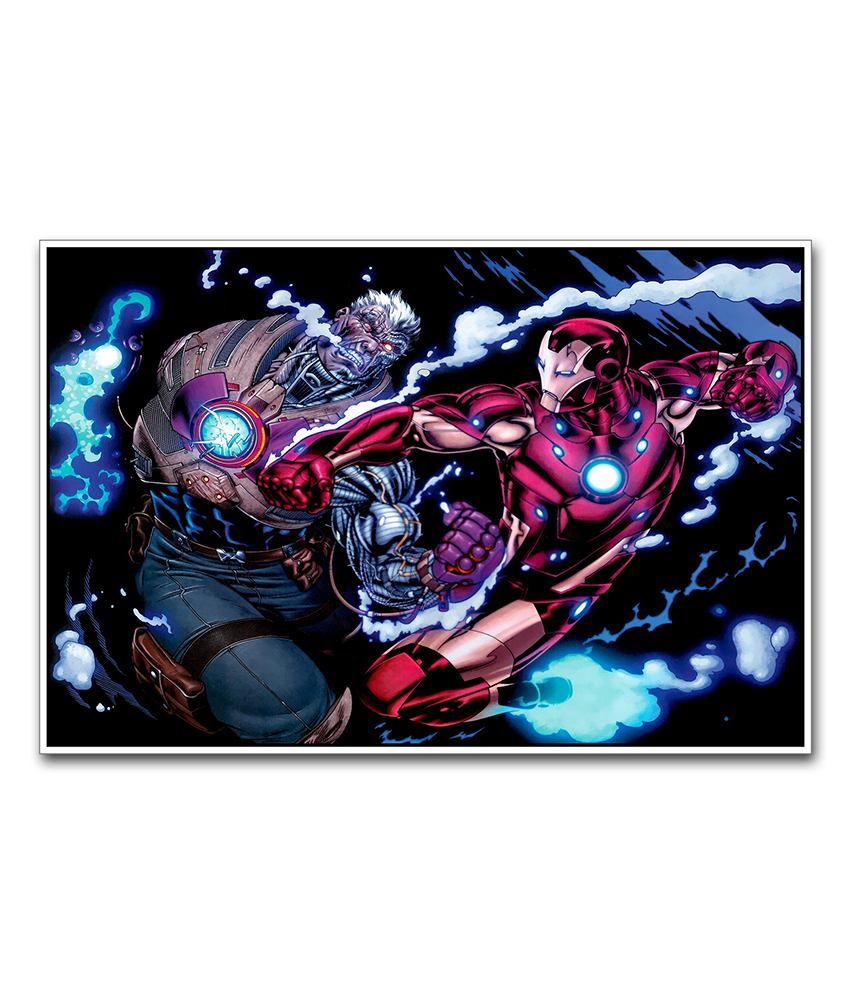 Artifa Iron Man Fighting Poster: Buy Artifa Iron Man Fighting Poster at ...