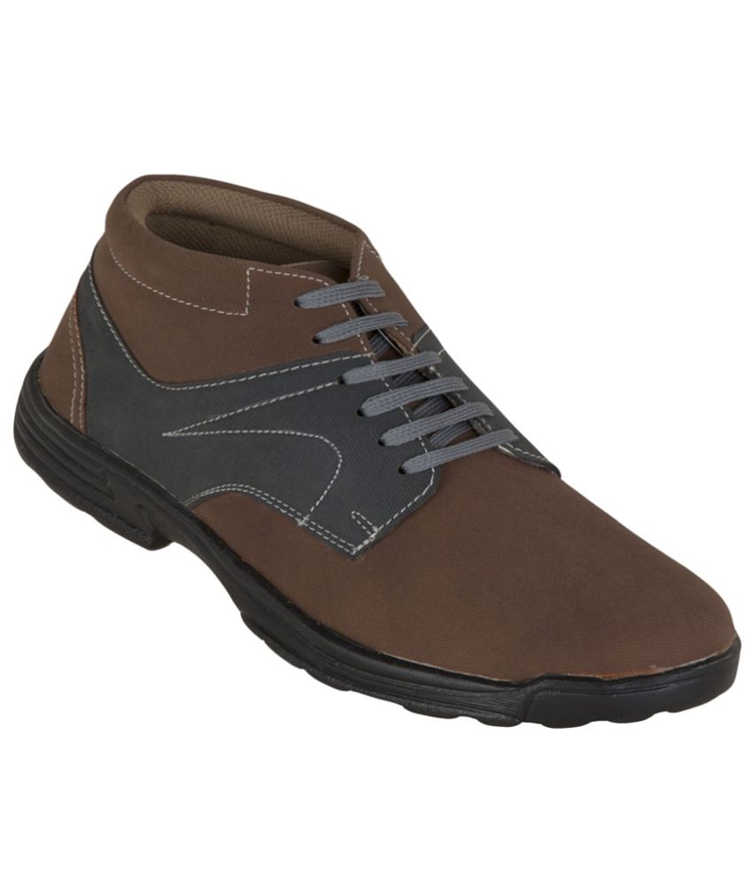 Zovi Brown Casual Shoes - Buy Zovi Brown Casual Shoes Online at Best ...