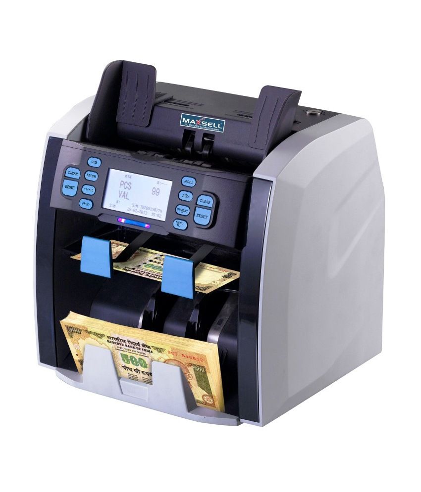 Maxsell 2 Pocket Note Sorting Counting Machine Buy Online At Best