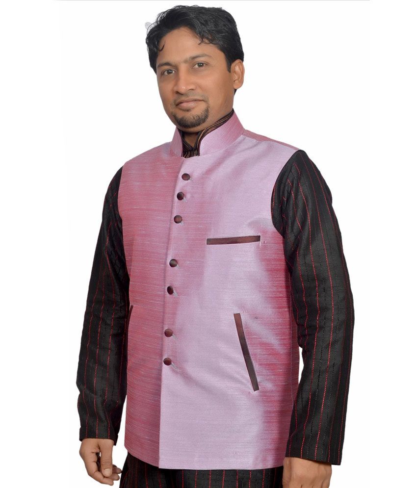 Adam In Style Red Polyester Blend Modi Jacket - Buy Adam In Style Red ...