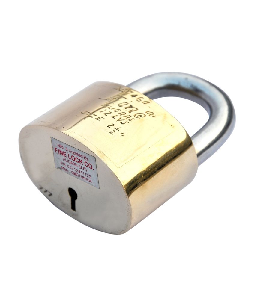 Buy Fine Brass Lock/padlock Online at Low Price in India - Snapdeal