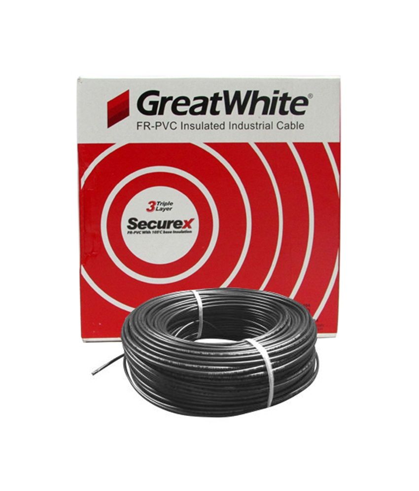 Buy Greatwhite Triple Layer Securex Fire Resistant Pvc Insulated ...