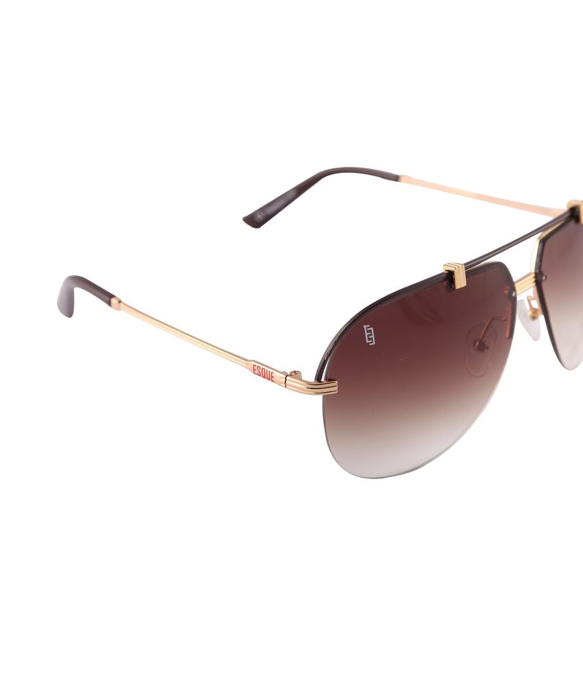 Esque - Blue Pilot Sunglasses ( a-1023 blue ) - Buy Esque - Blue Pilot ...