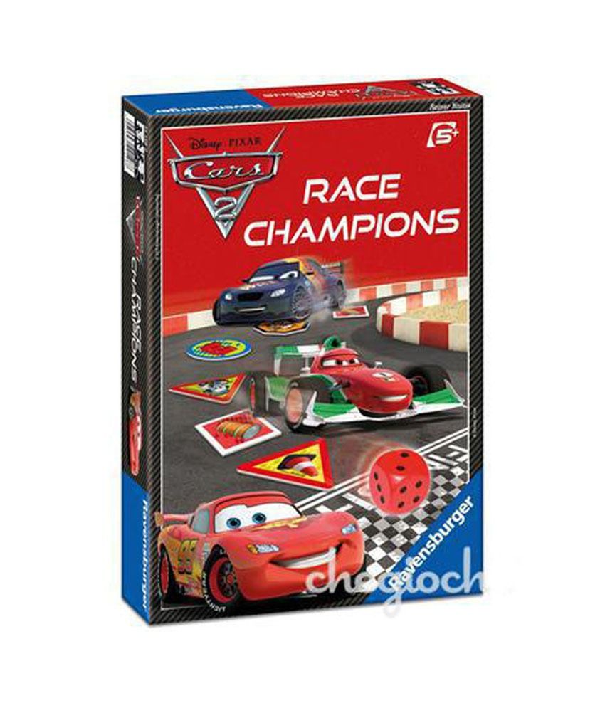 Ravensburger Disney Pixar Cars Race Champions Puzzle Game - Buy ...
