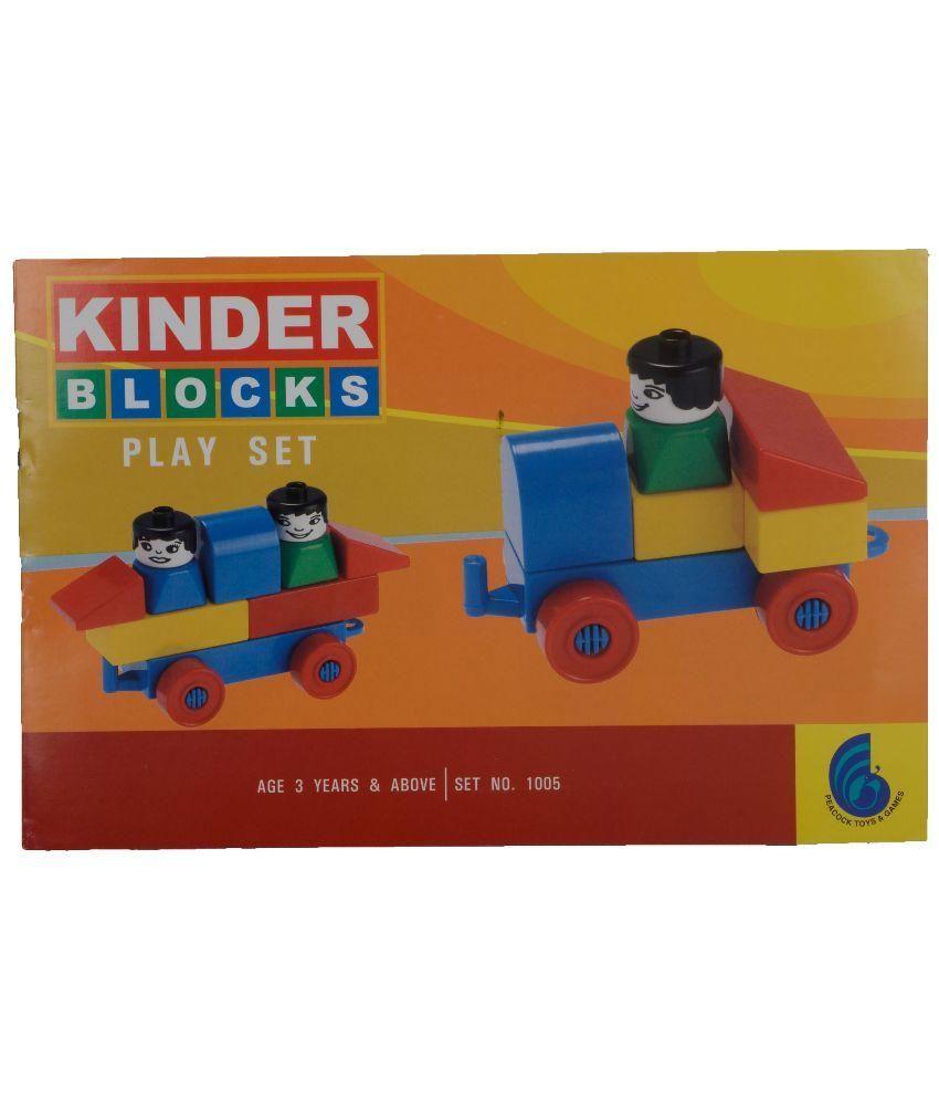 1st Home Multicolour Plastic Kinder Blocks - Buy 1st Home Multicolour ...
