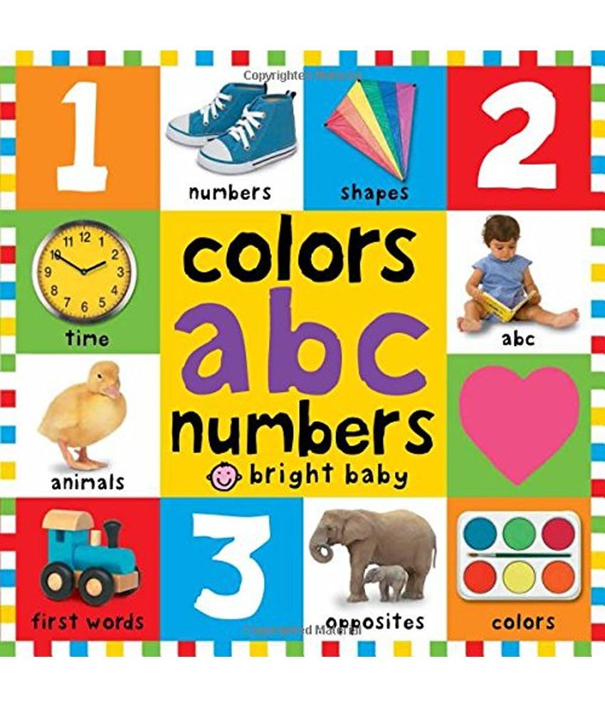 Bright Baby Colors ABC Numbers Buy Bright Baby Colors ABC Numbers