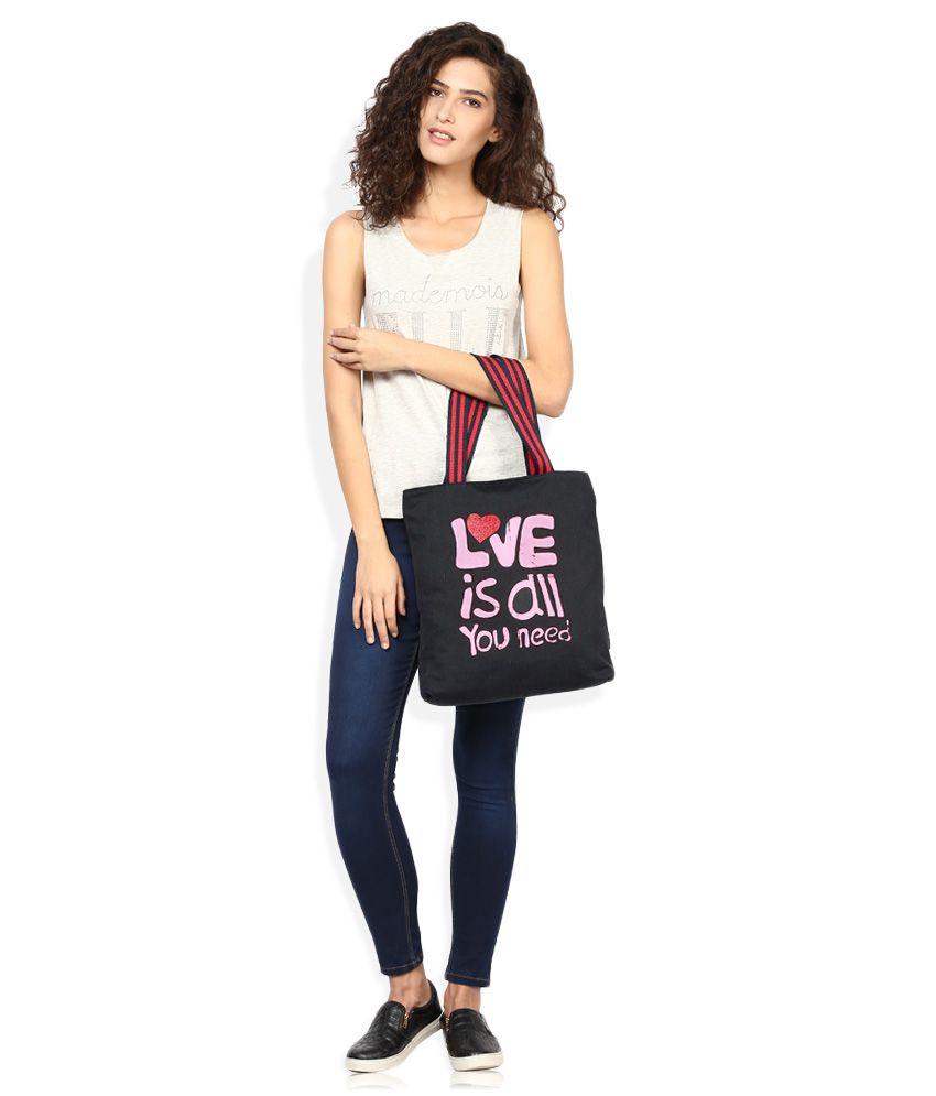 Honey By Pantaloons Blue Canvas Shoulder Bag Buy Honey By Pantaloons