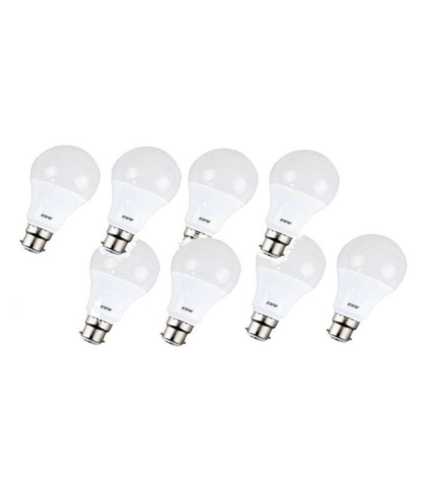 KWW 3W Pack of 8 LED Bulb: Buy KWW 3W Pack of 8 LED Bulb at Best Price ...