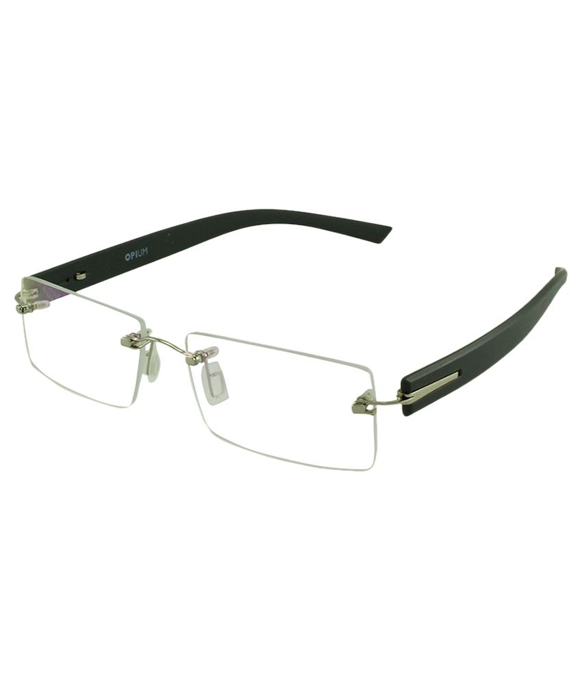 Opium Grey Rectangle Spectacle Frame OP-3021-C10-A - Buy Opium Grey ...