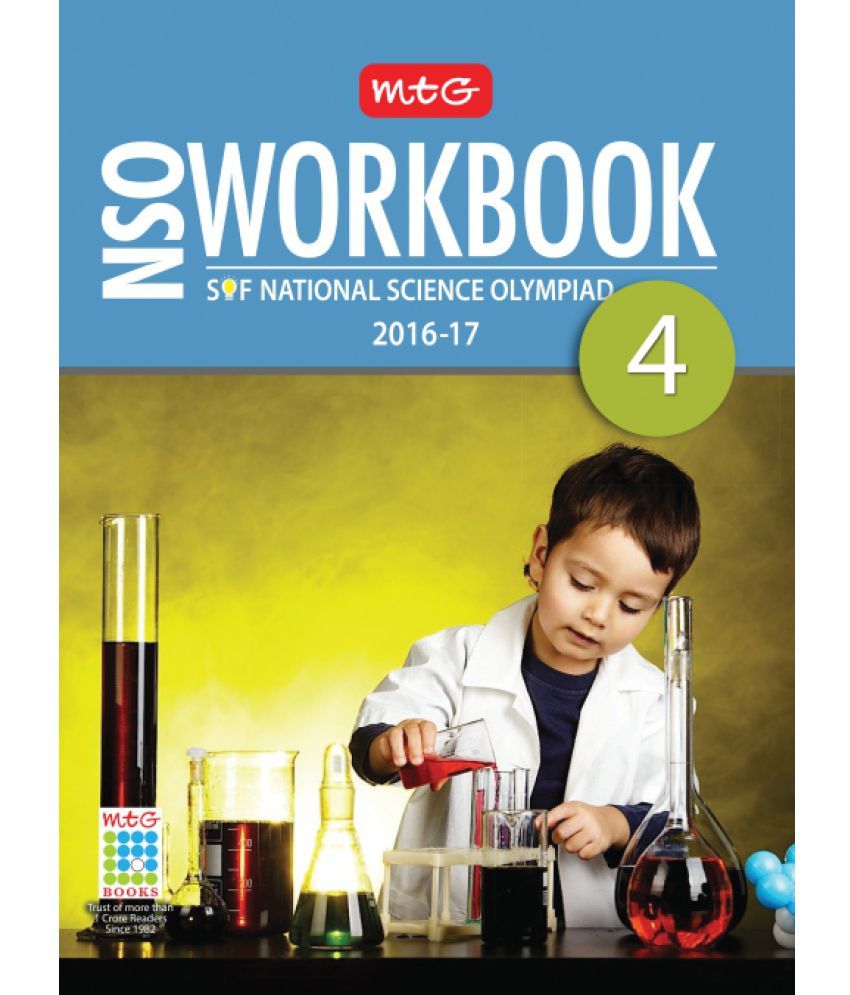 MTG National Science Olympiad NSO Work Book Class 4 Paperback Binding
