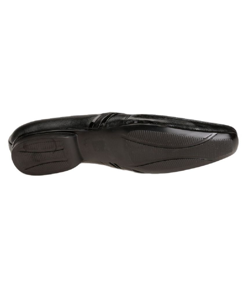 Richy Adams Black Monk Strap Non-Leather Formal Shoes Price in India ...
