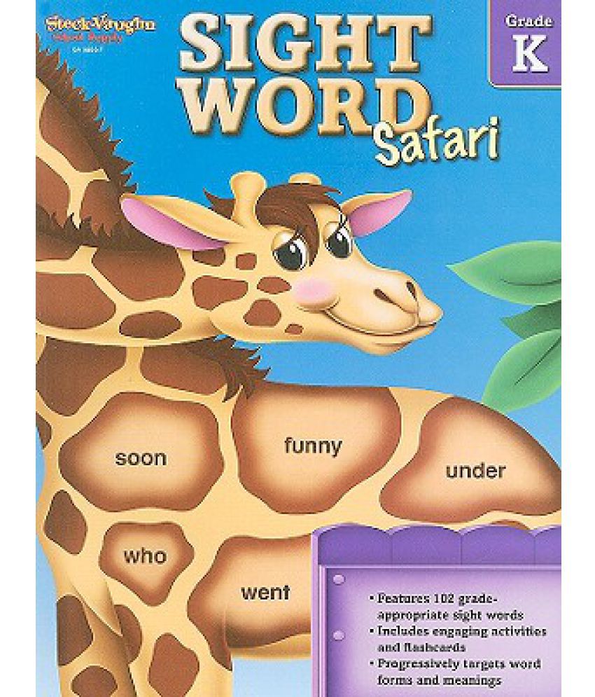Sight Word Safari, Grade K: Buy Sight Word Safari, Grade K Online at ...