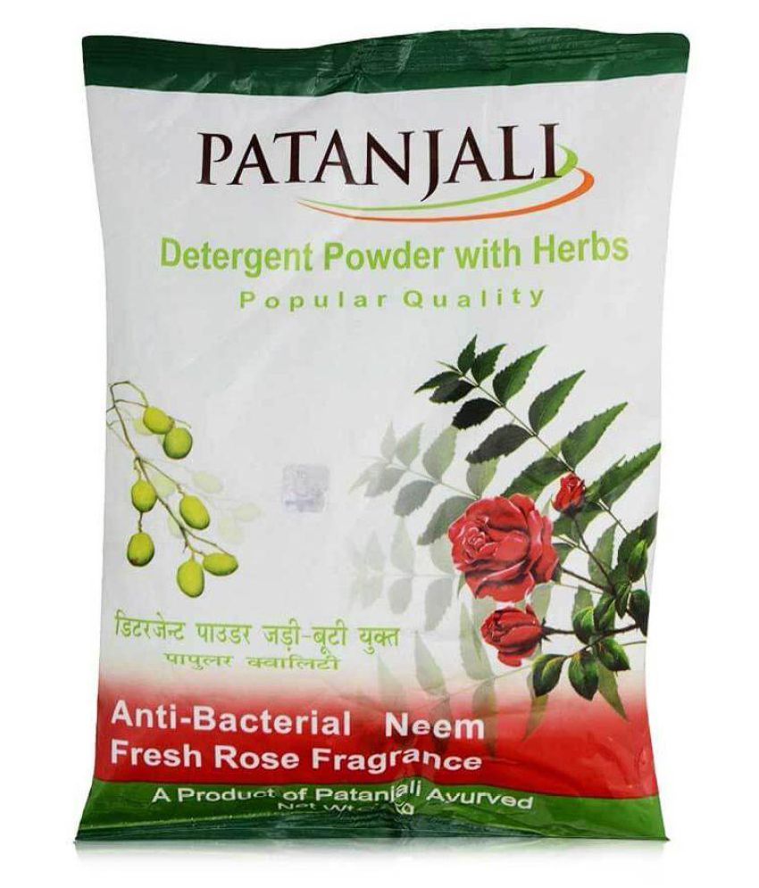Patanjali Detergent Powder Popular 1 kg Pack of 2: Buy Patanjali ...