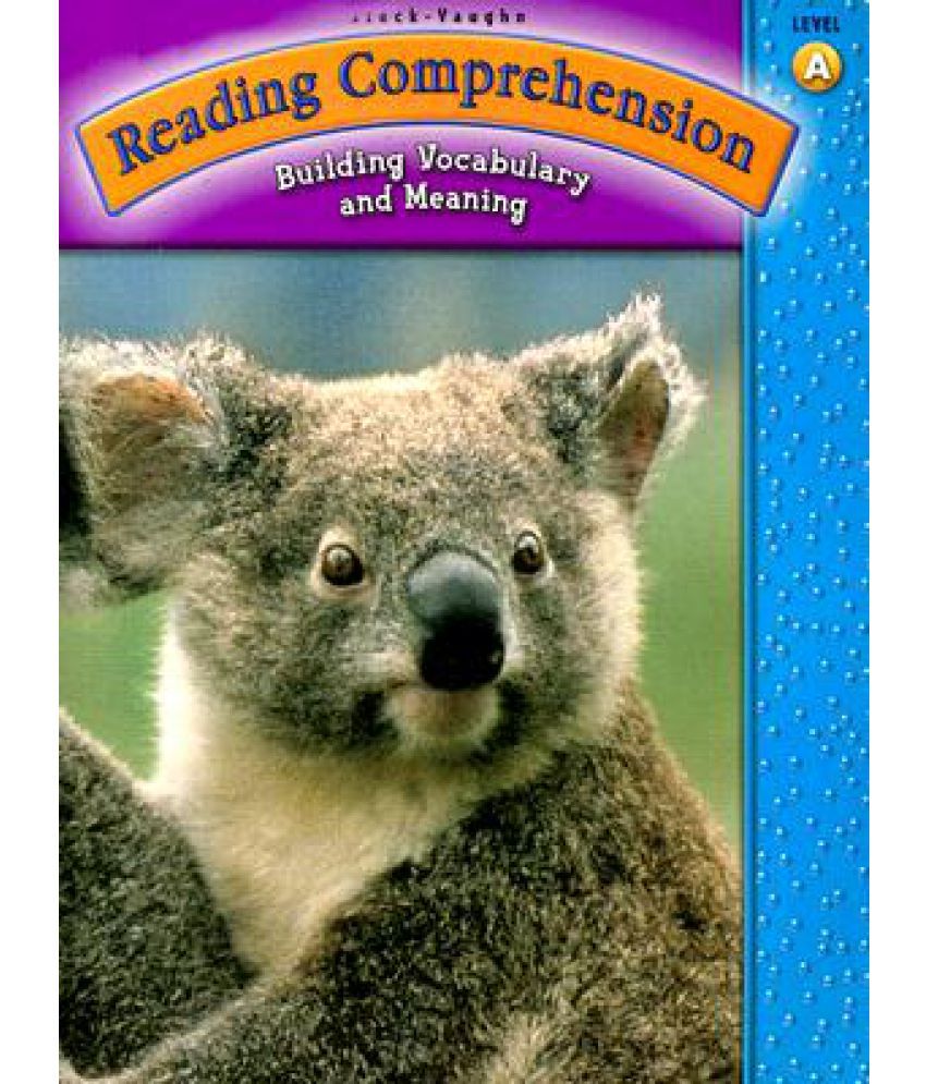 Reading Comprehension Level A: Building Vocabulary and Meaning: Buy ...