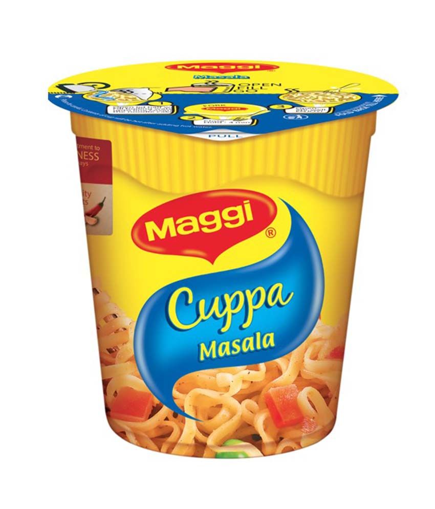 Maggi Cuppa (4 Masala + 2 Chilli Chow): Buy Maggi Cuppa (4 Masala + 2 ...