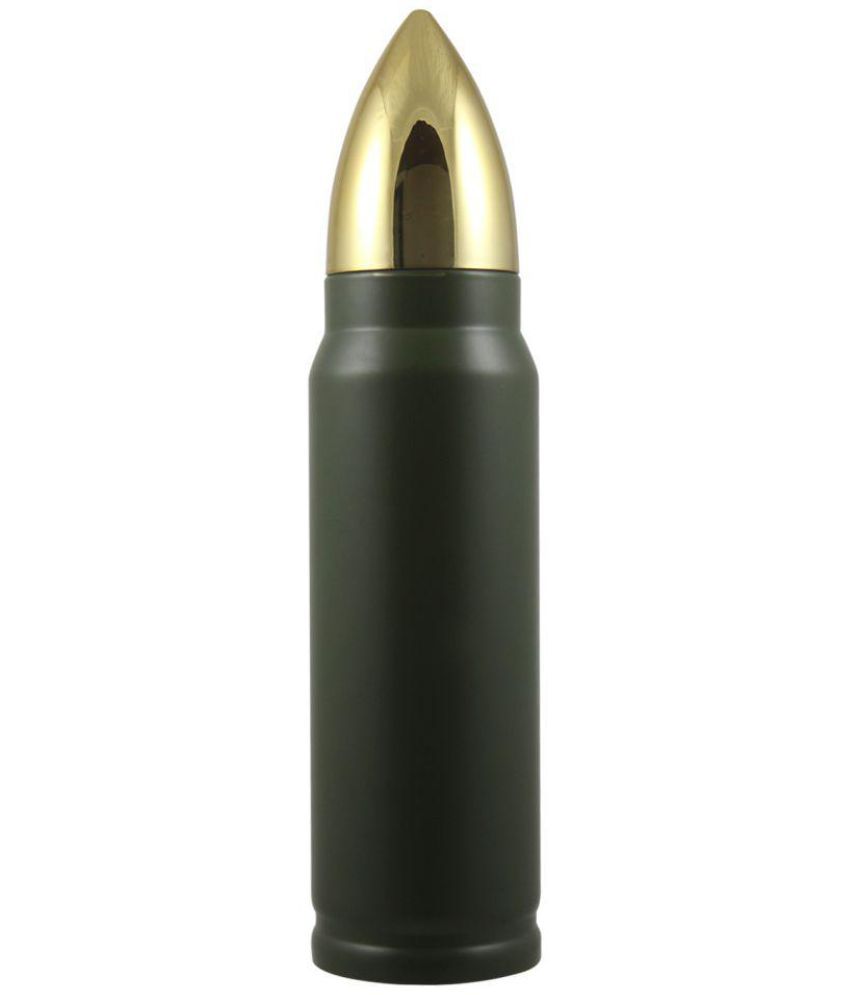 Radius In Classic Bullet Shape Military Thermos Bottle Steel Flask ...