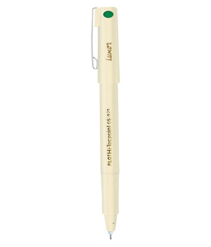 Pilot Pen Golden Luxor Pilot HI Tecpoint 05 Gel Pen Pack Of 12 Buy