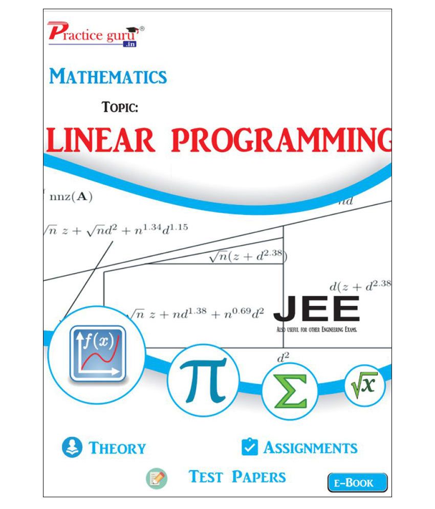 Linear Programming Notes And Mcqs Assignments Pdf Buy Linear Programming Notes And Mcqs 7636