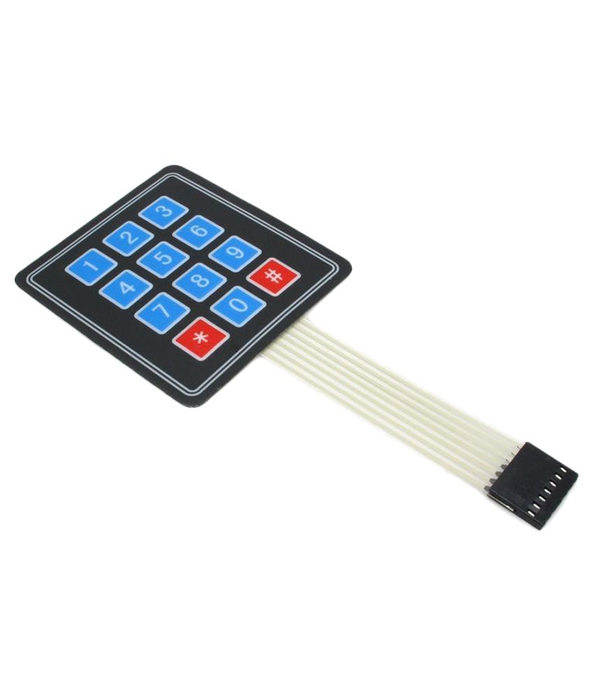 Robodo Matrix Membrane Switch Keypad - Arduino, Arm And Mcu - Buy ...