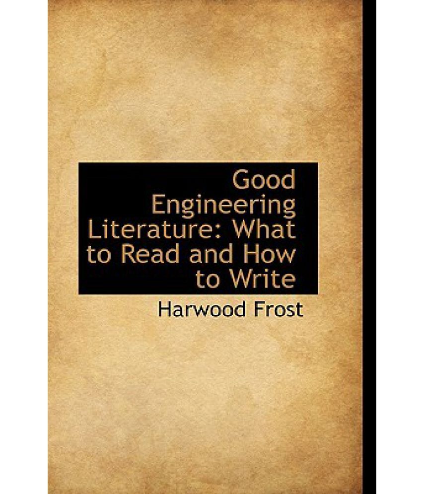 Good Engineering Literature: Buy Good Engineering Literature Online at ...