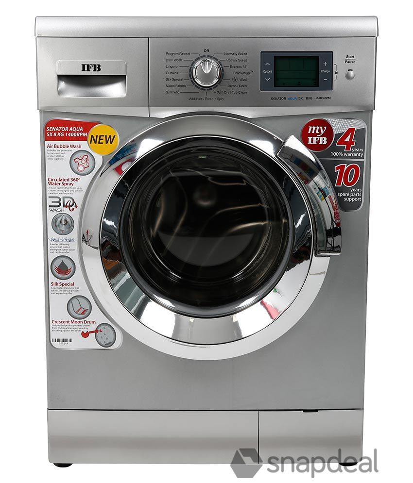 IFB 8Kg Senator Aqua SX Fully Automatic Front Load Washing Machine IFB 8Kg Senator Aqua SX Fully Automatic Front Load Washing Machine