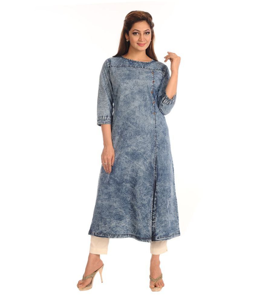 Innovative Blue Denim Straight Kurti - Buy Innovative Blue Denim ... Innovative Blue Denim Straight Kurti - Buy Innovative Blue Denim ...