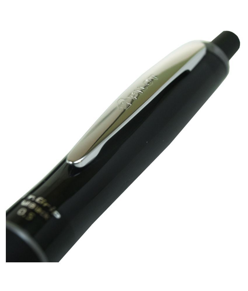 Pilot Sharp pen Dr. Grip Full Black HDGFB-80 0.5mm Blue 【JAPAN IMPORT ...