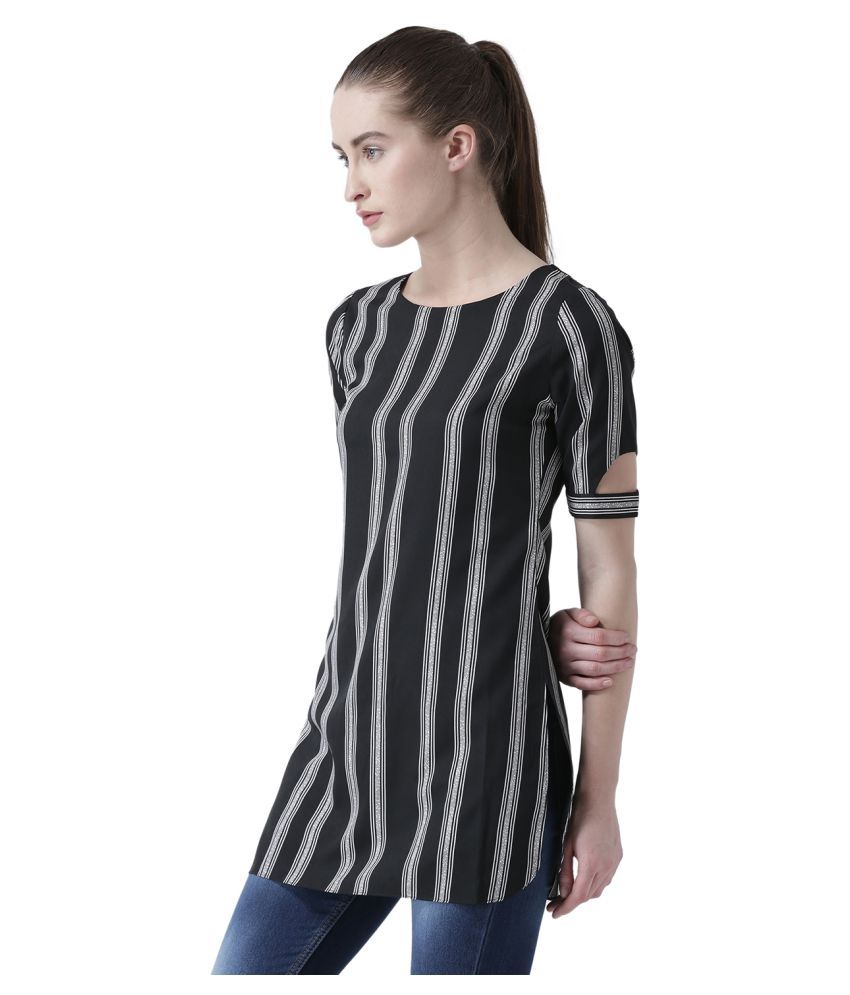 Amiyra Polyester Tunics - Black - Buy Amiyra Polyester Tunics - Black ...