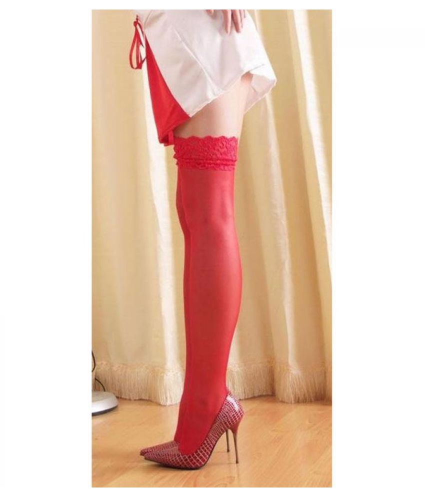 Sexy Stylist Fashion Ladies Womens Lace Top Stay Up Thigh High