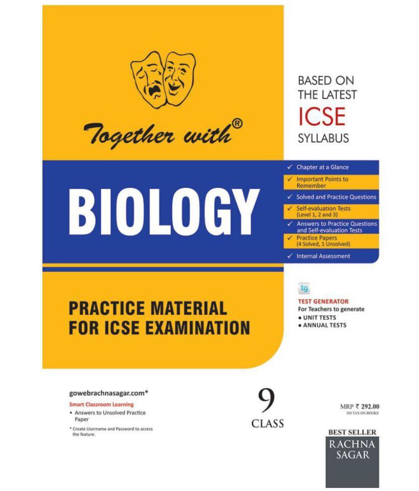 ICSE Practice Material For Class 9 Biology For 2019 Examination Buy ICSE Practice Material For Class 9 Biology For 2019 Examination Buy