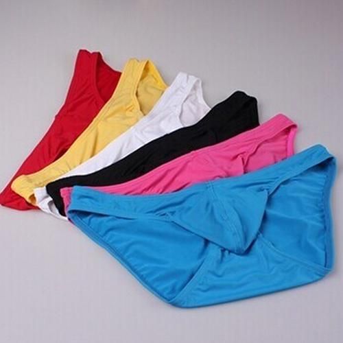 Mens Sexy Comfy Breathe Underwear Bulge Pouch Underpants Briefs