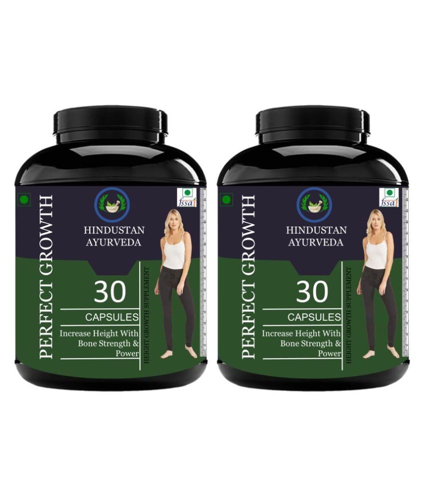 Hindustan Ayurveda Perfect Growh Height Increase Herbal Capsule 60 no.s ... Hindustan Ayurveda Perfect Growh Height Increase Herbal Capsule 60 no.s ...