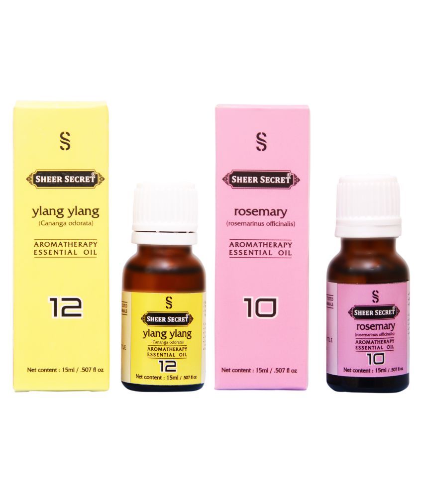 SHEER SECRET ROSEMARY AND YLANG YLANG Essential Oil 30 ml: Buy SHEER ...
