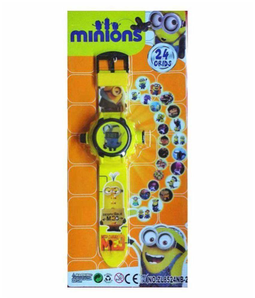 Minions Character Printed Projector watch for Kids - Buy Minions ... Minions Character Printed Projector watch for Kids - Buy Minions ...