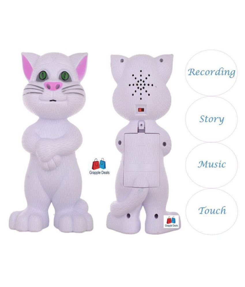 GRAPPLE DEALS Dynamic Intelligent Talking Tom Cat With Recording,Music ...