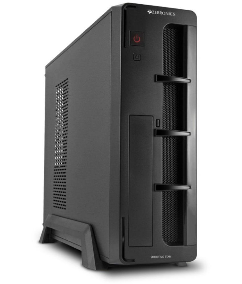 Zebronics Shooting Star Black Mini Tower Cabinet Yes Buy Zebronics Zebronics Shooting Star Black Mini Tower Cabinet Yes Buy Zebronics