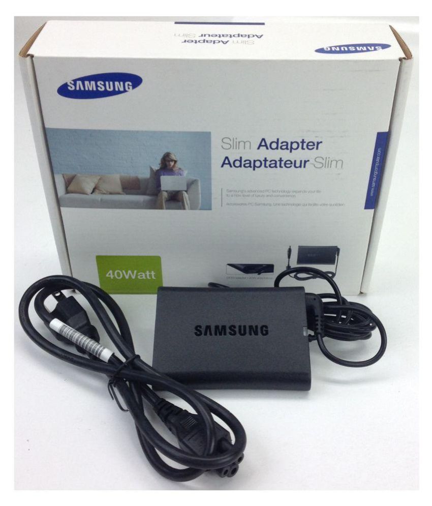 SAMSUNG ADAPTOR Laptop adapter compatible For Samsung Slim 40W Adapter ...