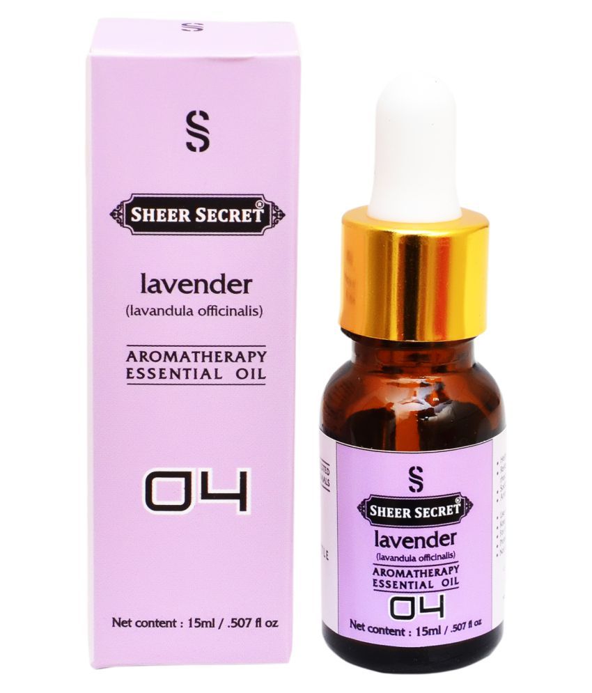 SHEER SECRET Lavender Essential Oil 15 ml: Buy SHEER SECRET Lavender ...