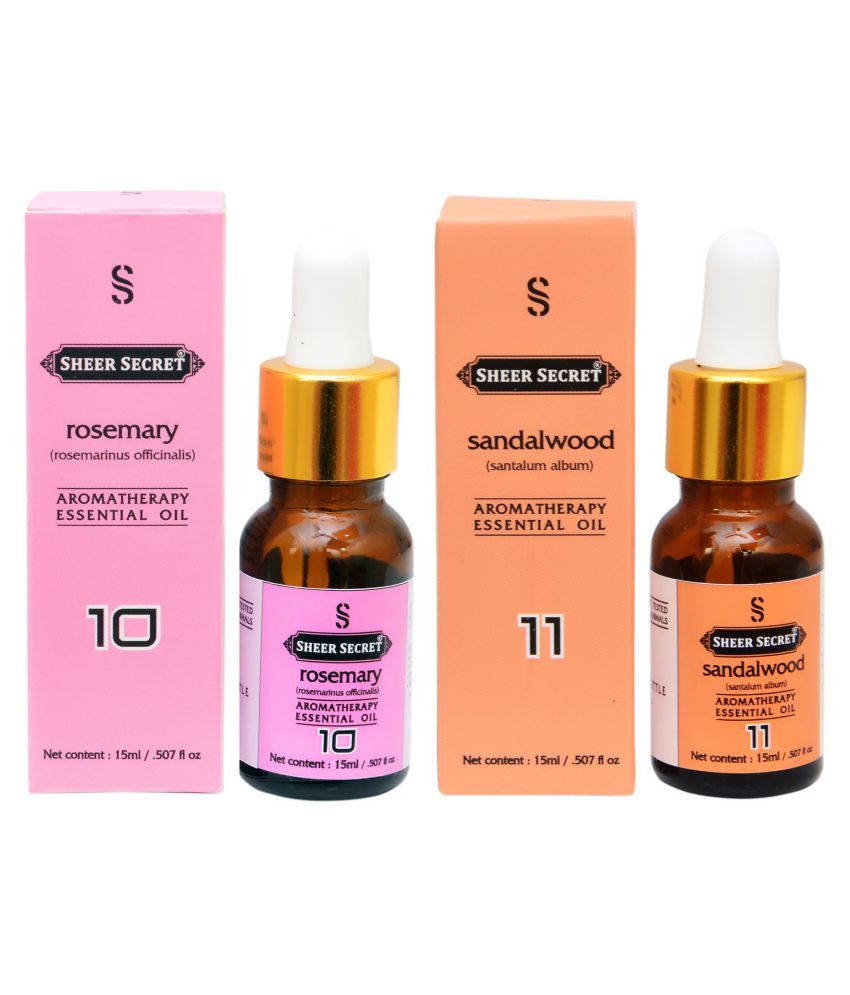 SHEER SECRET ROSEMARY AND SANDALWOOD Essential Oil 30 ml: Buy SHEER ...
