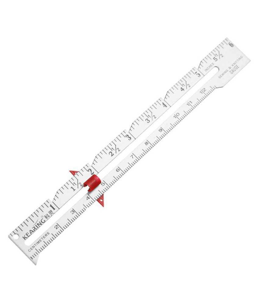 Convenient Metal Somometer Sewing Measuring Gauge Ruler Quilting ...