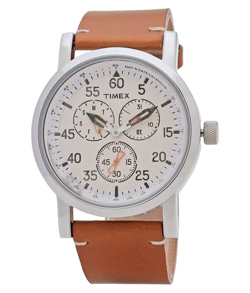 Timex Expedition TWEG16600 Leather Analog Men's Watch - Buy Timex ...