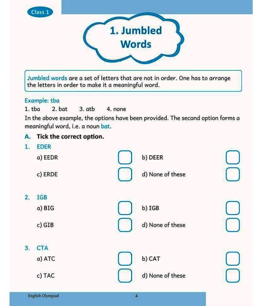Scholars Insights English Olympiad Grade 1: Buy Scholars Insights ...