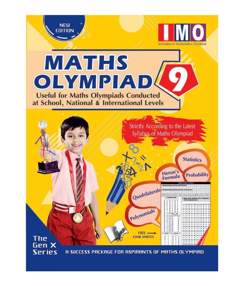 International Maths Olympiad Class 9 With CD Buy International 